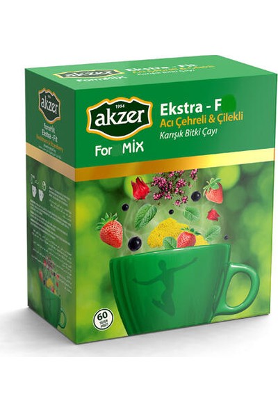 Akzer For-Mix Ekstra (F) Çay 60 Lı