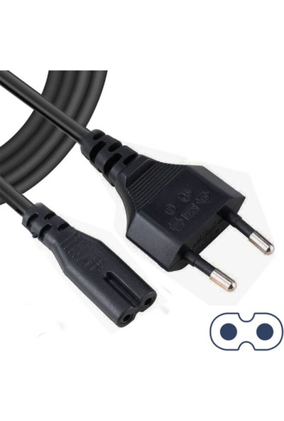 Moonkip Bir Buçuk Metre C8 Teyp Işıldak Fişi Power Güç Kablosu Teyp Fişi Moonkip Bir Buçuk Metre C8 Teyp Işıldak Fişi Power Güç Kablosu Teyp Fişi