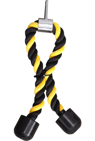 Jimx Rope Pushdown Triceps Halatı Sarı Siyah Jimx Rope Pushdown Triceps Halatı Sarı Siyah