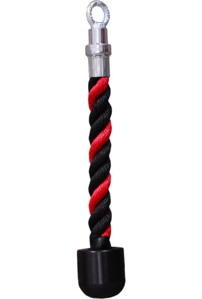 Jimx Tekli Rope Pushdown Triceps Halatı Kırmızı Siyah Jimx Tekli Rope Pushdown Triceps Halatı Kırmızı Siyah