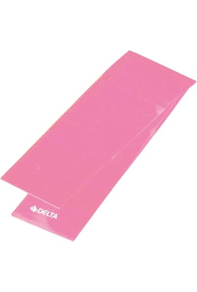 Delta Pilates Bandı Hafif Sert 120 x 7,5 cm Egzersiz Direnç Lastiği