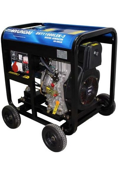 Hyundai DHY11000LEK Dizel Marşlı Monofaze Jeneratör