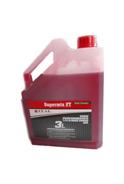 Ital Supermix Iki 2 Zamanlı Motor Yağı 3 Litre Ital Supermix Iki 2 Zamanlı Motor Yağı 3 Litre