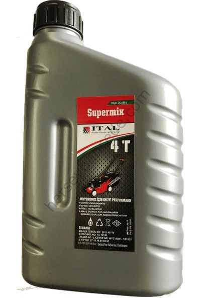 Ital Supermix Dört 4 Zamanlı Motor Yağı 3 Lt Ital Supermix Dört 4 Zamanlı Motor Yağı 3 Lt