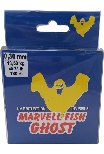 Marvell Fısh Ghost Green 180 Mt. Misina - 0.30 mm Marvell Fısh Ghost Green 180 Mt. Misina - 0.30 mm