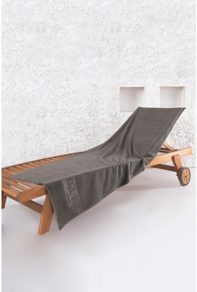 Kiğılı Jakarlı Şezlong Havlusu (65X180)