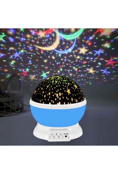Dream Plus Dönen Ay Yıldız ve Gezegenler Yansıtmalı Projeksiyon Gece Lambası Star Master Dream Plus Dönen Ay Yıldız ve Gezegenler Yansıtmalı Projeksiyon Gece Lambası Star Master