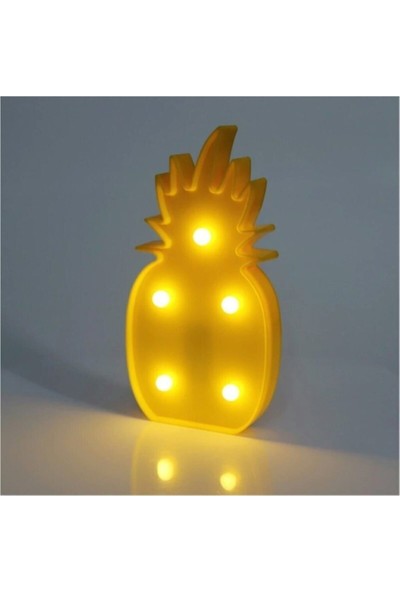 Dream Plus Ananas LED Işıklı Masa Duvar Gece Lambası Dream Plus Ananas LED Işıklı Masa Duvar Gece Lambası