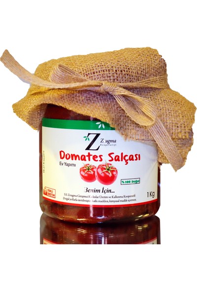 Zeugma Ev Yapımı Domates Salçası 1 kg
