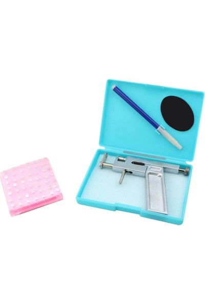 Anself Kulak Piercing Makinesi Kiti Emniyet Kulak Burun Göbek Anself Kulak Piercing Makinesi Kiti Emniyet Kulak Burun Göbek