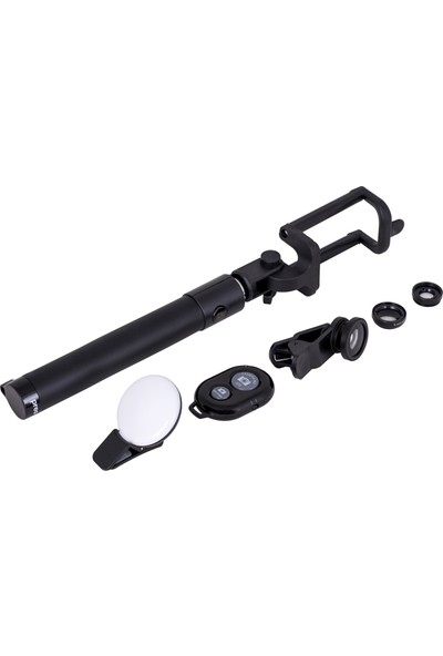Preo MMP05 Selfie Çubuğu Siyah