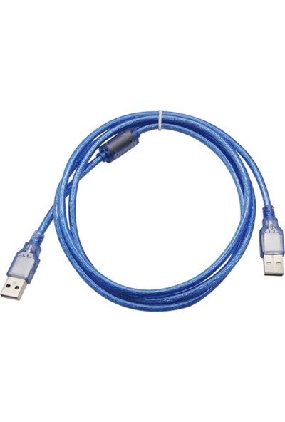 Suba USB Erkek Erkek Uzatma 1.5 Metre Kablo USB To USB Kablo Suba USB Erkek Erkek Uzatma 1.5 Metre Kablo USB To USB Kablo