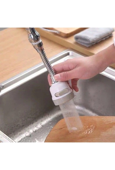 Evimshopping Oynar Başlıklı Spiral 3 Fonksiyonlu Musluk Başlığı Evimshopping Oynar Başlıklı Spiral 3 Fonksiyonlu Musluk Başlığı