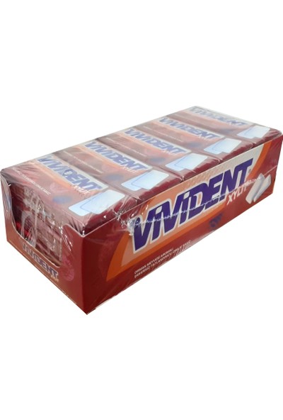 Vivident Mini Box Orman Meyveli Sakız 15 Adet