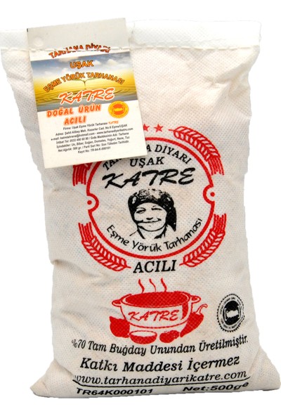 Katre Uşak Eşme Yörük Tarhanası Acılı 500 gr Katre Uşak Eşme Yörük Tarhanası Acılı 500 gr