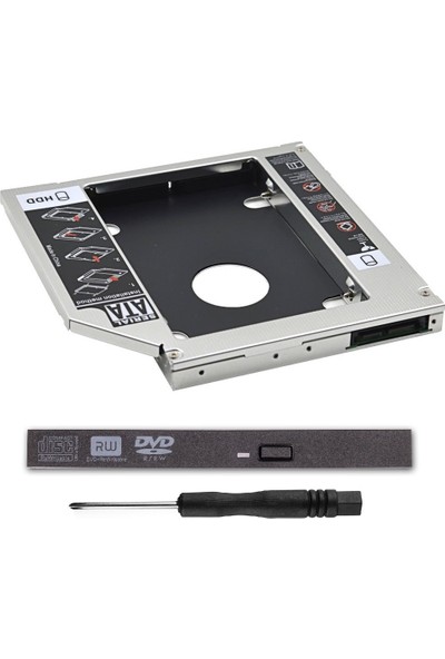 Lineon 9.5mm Notebook DVD To Sata HDD ve SSD Çevirici Kızak Lineon 9.5mm Notebook DVD To Sata HDD ve SSD Çevirici Kızak