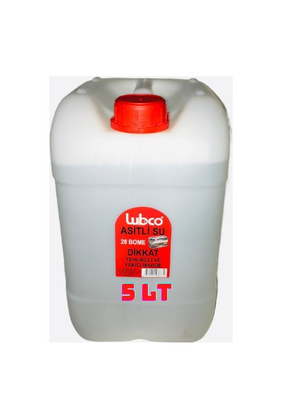 Lubco Asitli Su Akü Asiti 5 Lt Lubco Asitli Su Akü Asiti 5 Lt