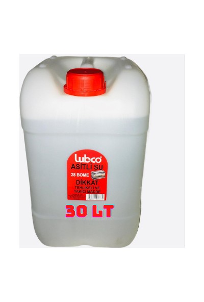 Lubco Asitli Su Akü Asiti 30 Lt Lubco Asitli Su Akü Asiti 30 Lt