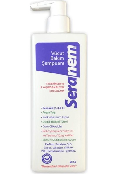 Seranem Vücut Bakım Şampuanı 275 ml