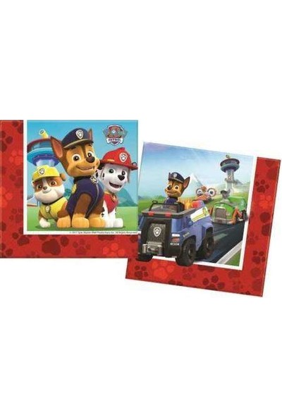Parti Dünyası Paw Patrol Lets Roll Peçete
