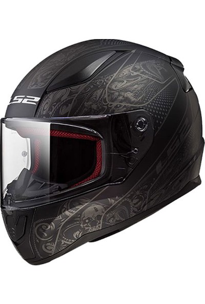 Ls2 Rapıd Crypt Mat Siyah Kask Ls2 Rapıd Crypt Mat Siyah Kask