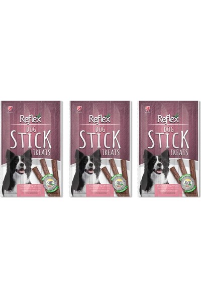 Reflex Somonlu Stick Köpek Ödül Maması 3X11 gr - 3 Paket Reflex Somonlu Stick Köpek Ödül Maması 3X11 gr - 3 Paket