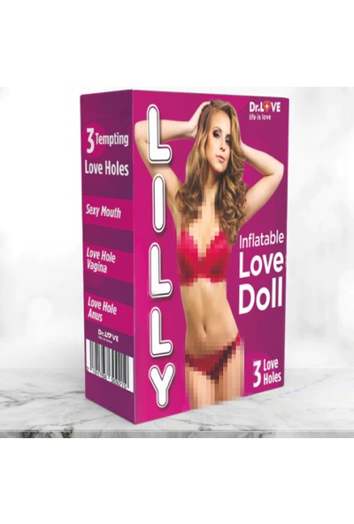 Lilly 3 Işlevli Realistik Şişme Bebek Kadın Manken
