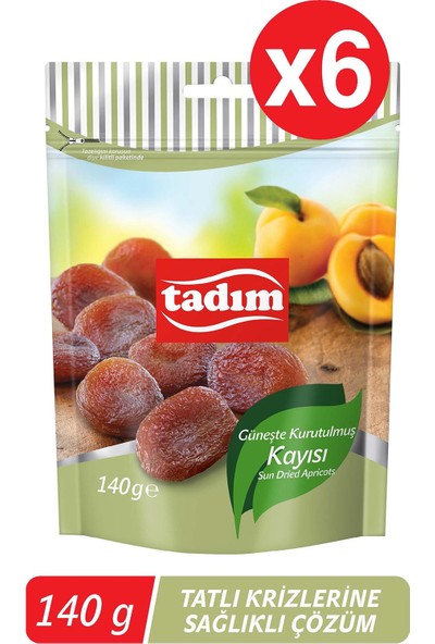 Tadım Gün Kurusu 140gr 6'lı Paket Tadım Gün Kurusu 140gr 6'lı Paket