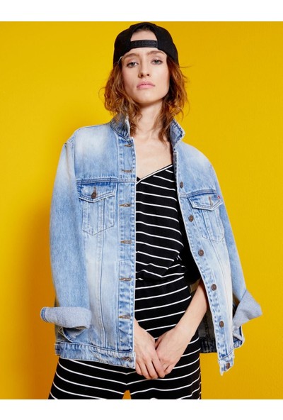 Ltb Alberta Alcora Wash Kadın Jeans Ceket Ltb Alberta Alcora Wash Kadın Jeans Ceket