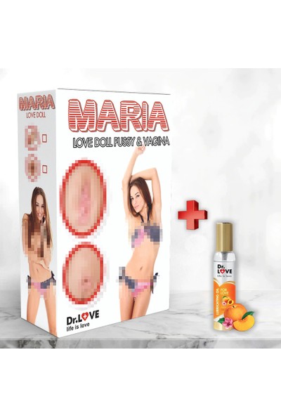 Spicyx Maria 3 Işlevli Realistik Şişme Bebek Kadın Manken +Jel