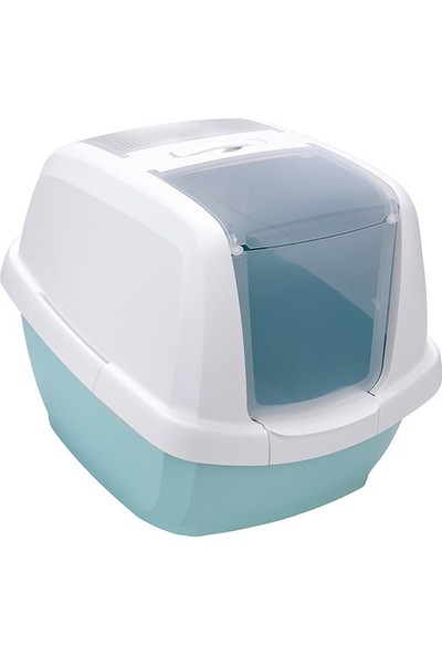 Imac Maddy Üstü Açılabilen Kapalı Kedi Tuvaleti Yeşil 62X49.5X47.5 cm Imac Maddy Üstü Açılabilen Kapalı Kedi Tuvaleti Yeşil 62X49.5X47.5 cm