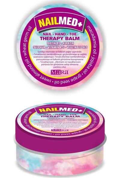 Mara Nailmed+ Biotin Tırnak El Ayak Bakım Yağı 60 ml