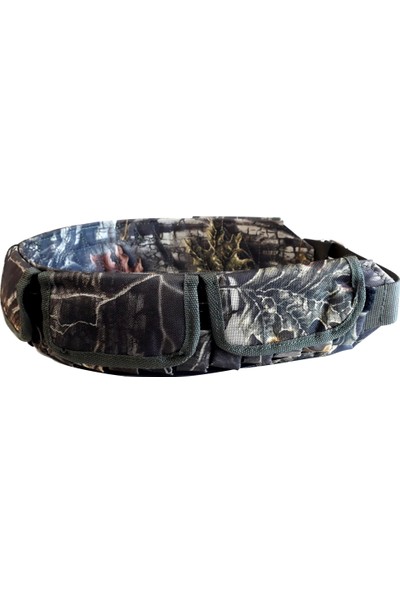 Asil Kapaklı Kamuflaj Fişeklik Demir Tokalı Asil Kapaklı Kamuflaj Fişeklik Demir Tokalı