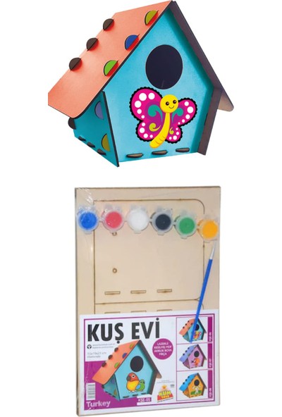 Ahşap Maket Kuş Evi