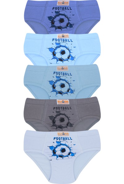 Biyokids Erkek Çocuk Külot 5 Li Paket Karışık Renk Baskılı Külot Biyokids Erkek Çocuk Külot 5 Li Paket Karışık Renk Baskılı Külot