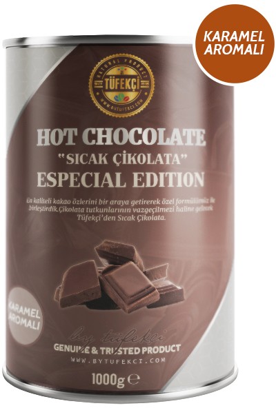 By Tüfekçi Karamel Sıcak Çikolata 1000 gr By Tüfekçi Karamel Sıcak Çikolata 1000 gr