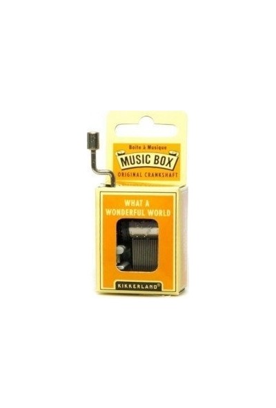 Kikkerland What A Wonderful World Müzik Kutusu