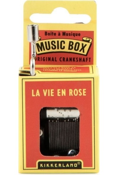 Kikkerland La Vie En Rose Müzik Kutusu
