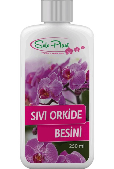 Solo Plant Sıvı Orkide Besini 250 ml Solo Plant Sıvı Orkide Besini 250 ml