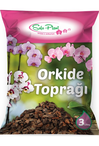Solo Plant Orkide Toprağı 3 Lt