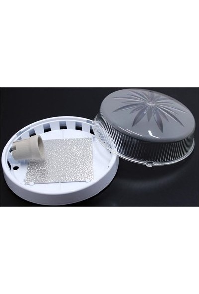 Vegaplastik Şeffaf Plastik Tavan Armatürü Vegaplastik Şeffaf Plastik Tavan Armatürü