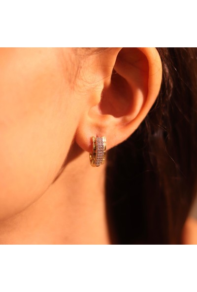 Değerli Kuyumculuk Taşlı Küpe