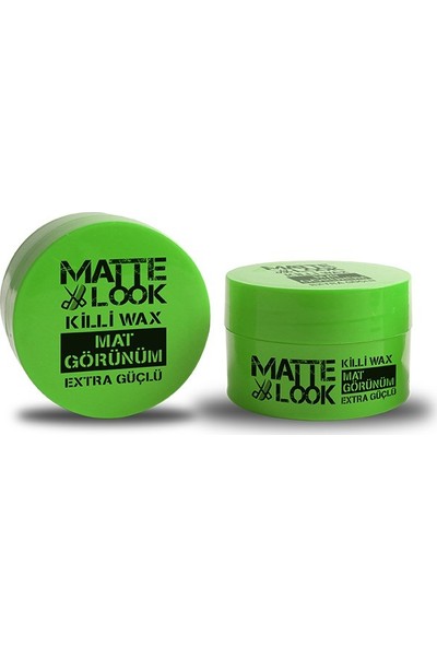 Matte Look Mat Görünüm Killi Wax 50 ML