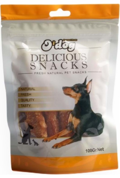 Go Dog O Dog Tavuklu Sargılı Sandiviç Köpek Ödülü 100 Gr