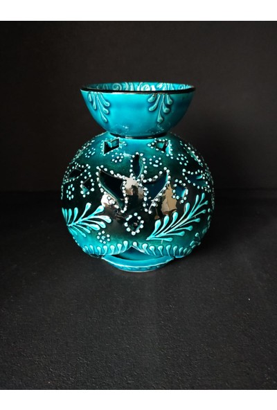 Ege Özel Seri Turkuaz Buhurdanlık
