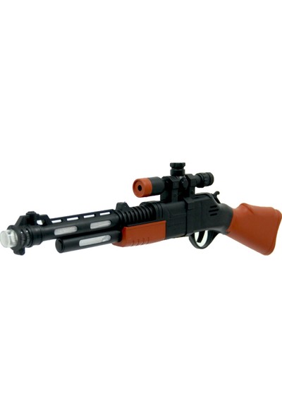 Parstek Warrior Işıklı Sesli Tüfek Parstek Warrior Işıklı Sesli Tüfek