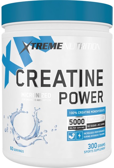 Xtreme Nutrition Xtreme Creatine Power 300 gr - 60 Porsiyon Xtreme Nutrition Xtreme Creatine Power 300 gr - 60 Porsiyon