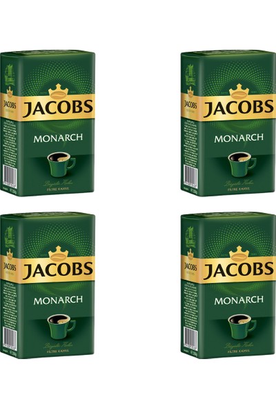 Jacobs Monarch Gold Filtre Kahve 250 gr 4 Paket Jacobs Monarch Gold Filtre Kahve 250 gr 4 Paket