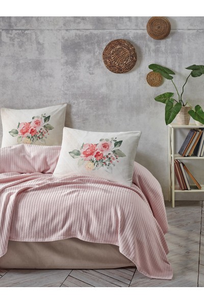 Cotton Box Çift Kişilik Bond Pike Takımı Rosanna Pembe Cotton Box Çift Kişilik Bond Pike Takımı Rosanna Pembe