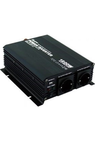 Vertech Solarvertech Modifiye Sinüs Inverter 12V 1200W Vertech Solarvertech Modifiye Sinüs Inverter 12V 1200W